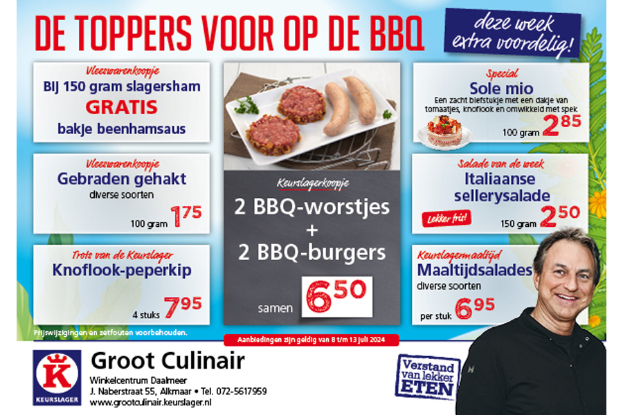 Aanbiedingen Groot Culinair, Keurslager